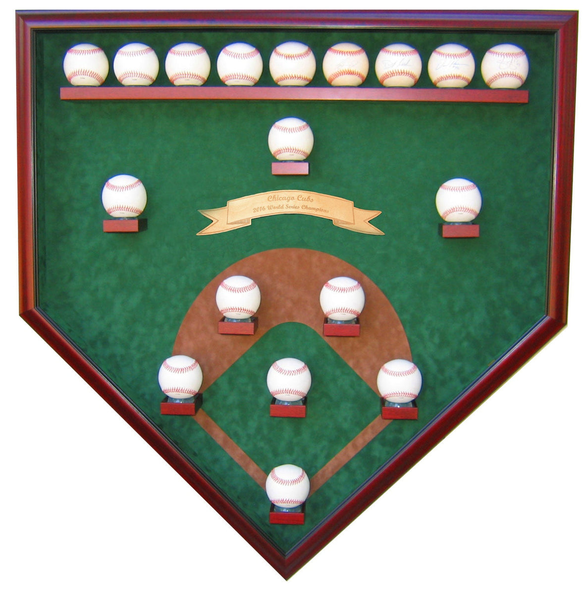 Chicago Cubs 2016 World Series Display Cases – Homeplate Heroes