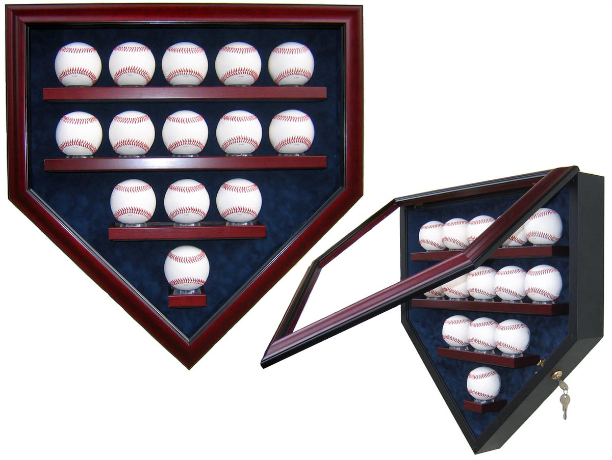 14 Baseball Homeplate Shaped Display Case – Homeplate Heroes